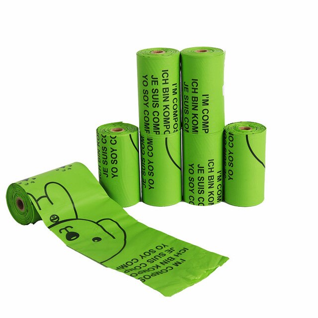Biodegradable Dog Poop Bags Corn starch Earth Frie... – Grandado