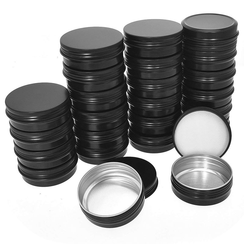 Aluminum Tin Cans - 24 Pack 2Oz / 60G Round Metal ... – Vicedeal