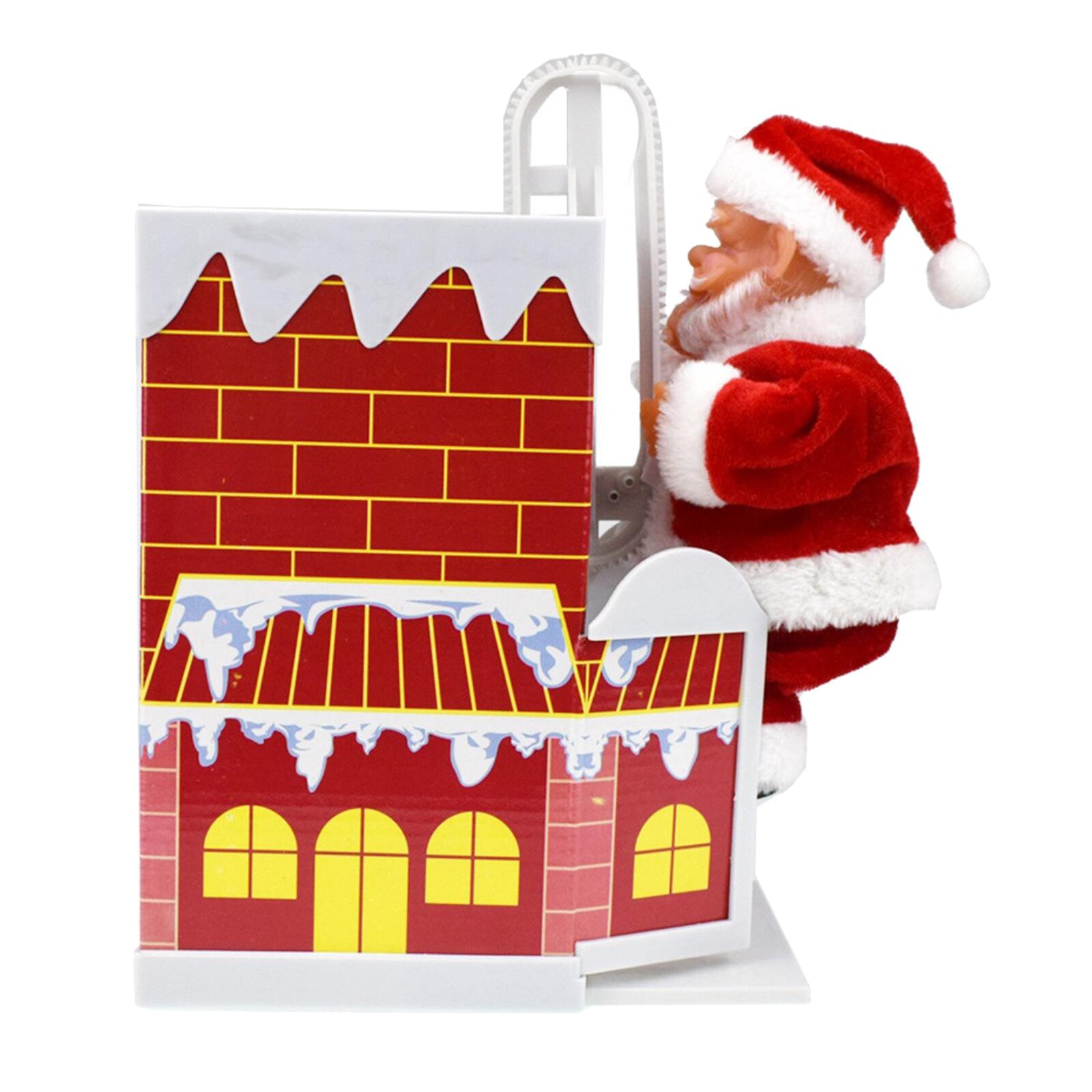 Electric Santa Claus Climbing Chimney Toy Christma... – Vicedeal