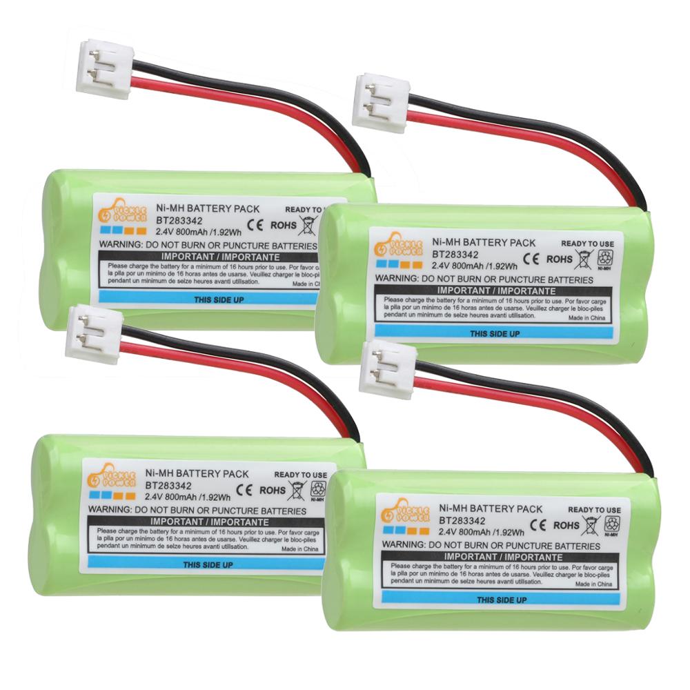 4pcs 2.4V 800mAh BT284342 Ni-MH Rechargeable Cordl... – Grandado