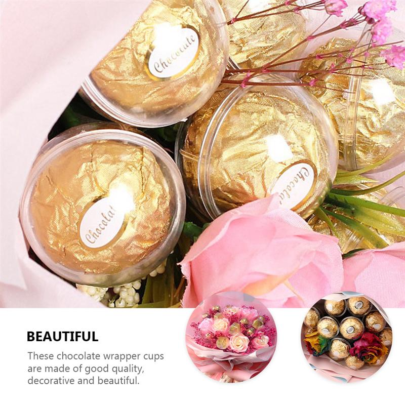 25PCS Chocolate Truffle Liner Chocolate Wrappers C... – Grandado