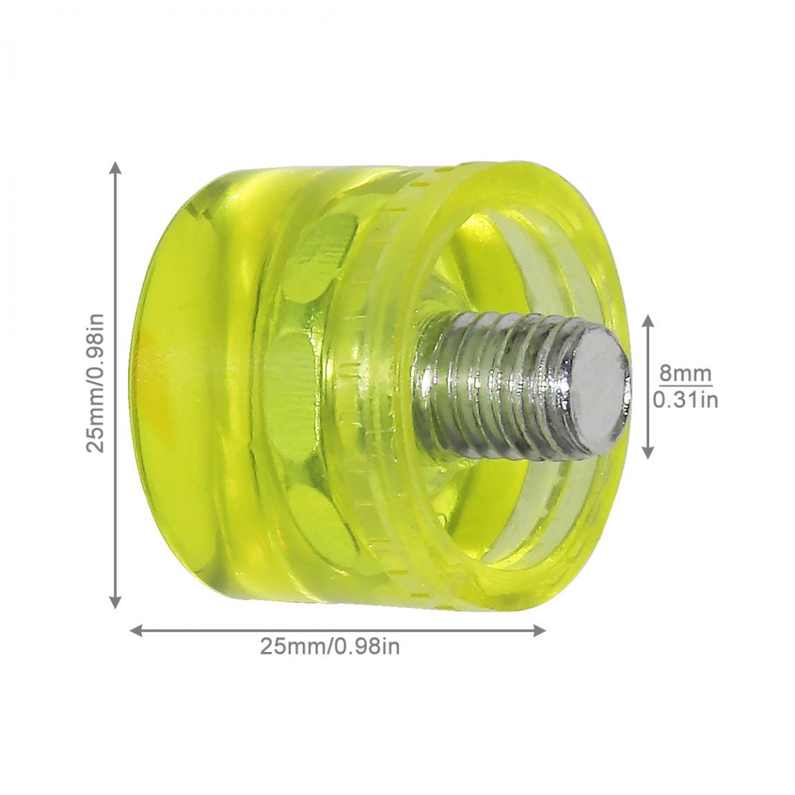 Rubber Hammer Head 25mm Hammer Soft Mallet Woodwor... – Grandado