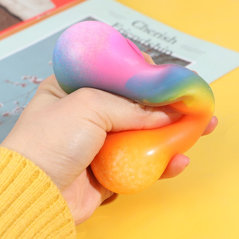 1PC Stress Relief Toys 7cm Stress Balls Rainbow Co... – Vicedeal