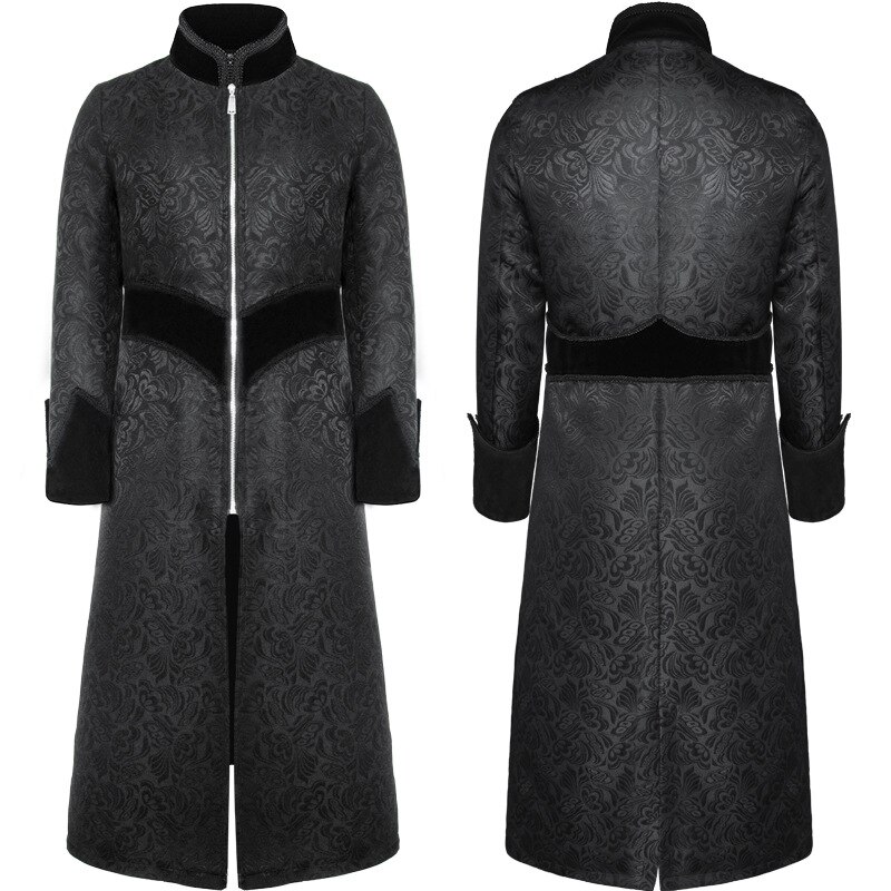 Men Steampunk Tailcoat Vintage Swallowtail Medieva... – Grandado