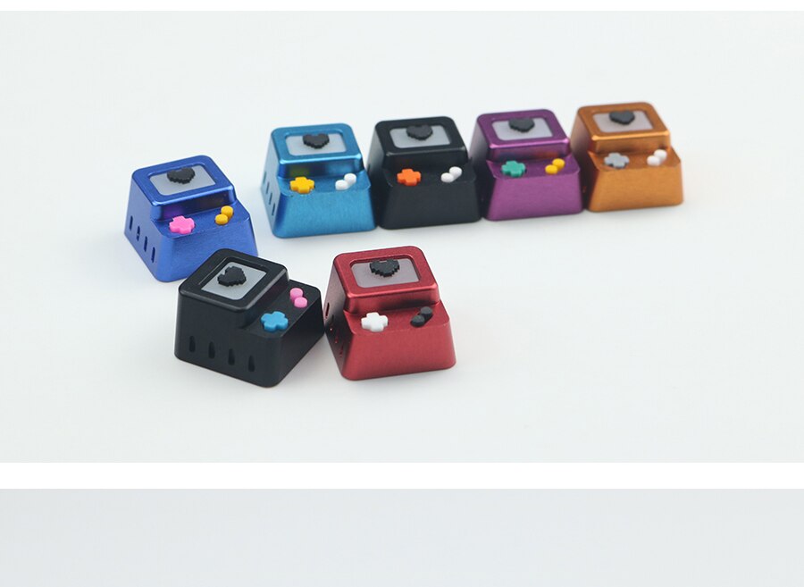 Aluminum metal keycap gamer artisan anodized surfa... – Grandado