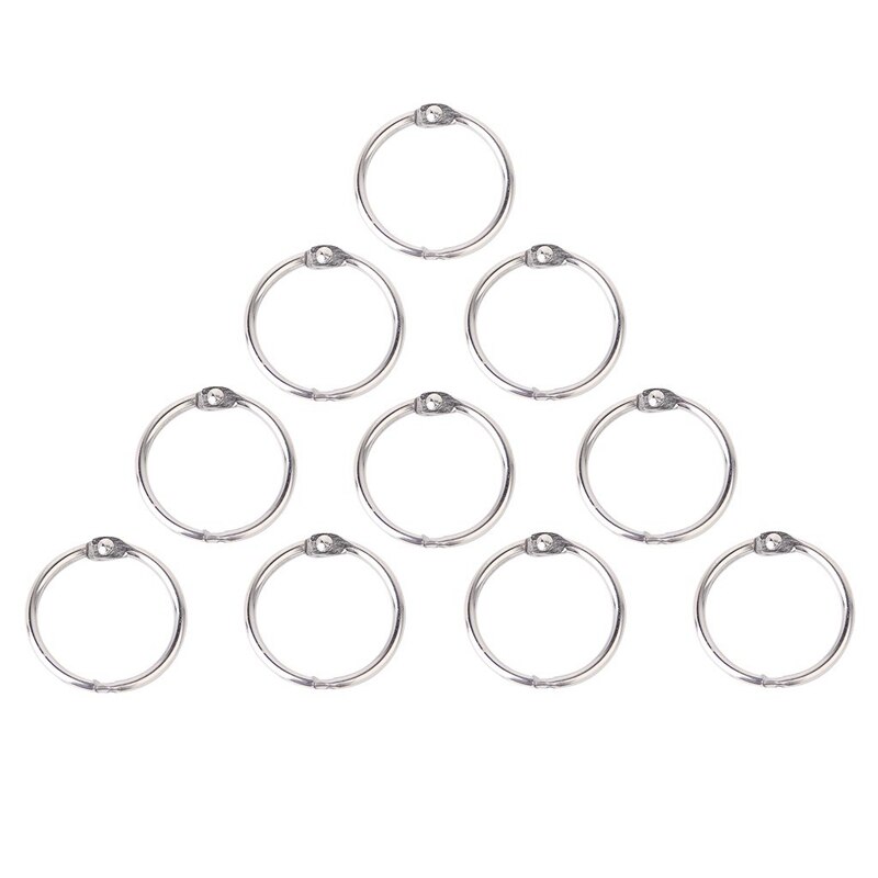 10 x Clamp Rings for Scrapbooks Albums - 25mm – Grandado