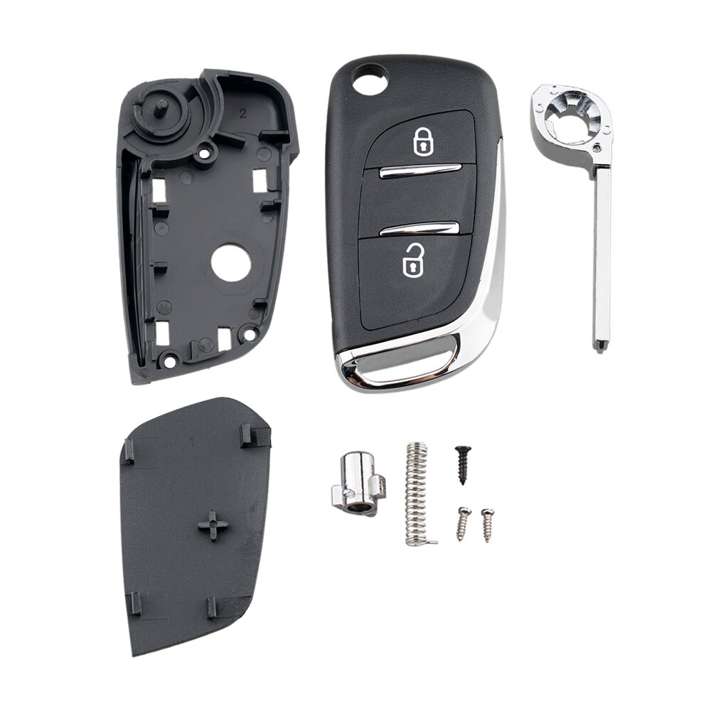 2 Buttons Universal Black CE0523 Modified Flip Fol... – Vicedeal