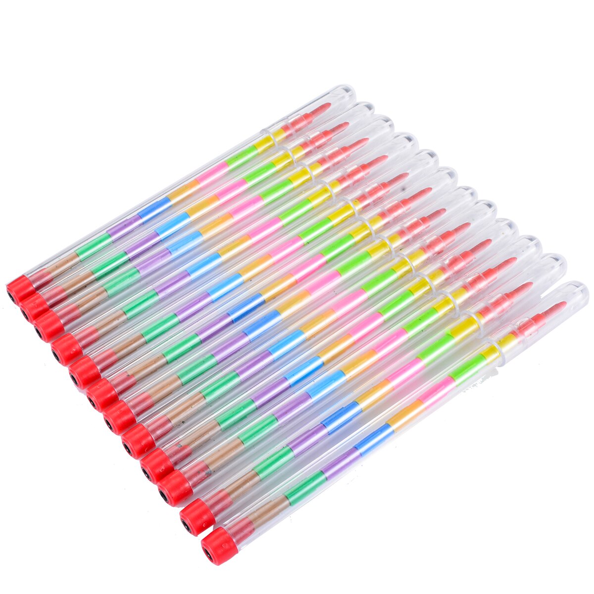 12 st kratonger staplare pennor ritpenna barn måla... – Grandado