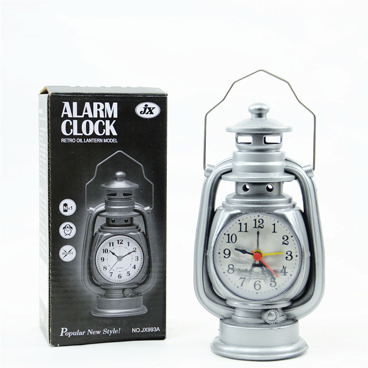 Vintage Alarm Clock Retro Oil Lamp Alarm Clock Wat... – Grandado