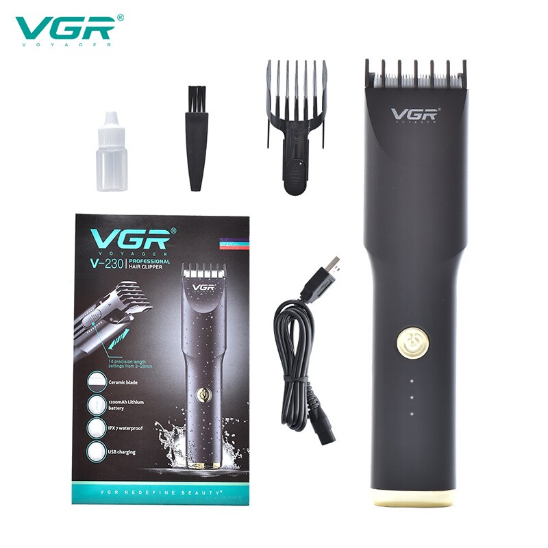Ceramic clipper Men Women Profesional Hair Trimmer... – Grandado