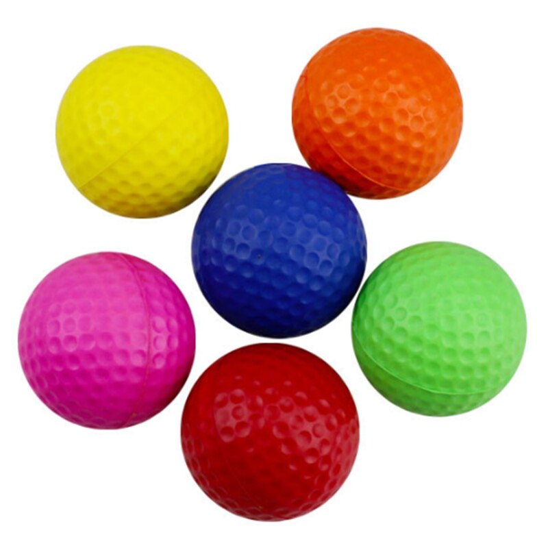 50Pcs Elastic Indoor Golf Soft Game Ball Yellow Go... – Vicedeal