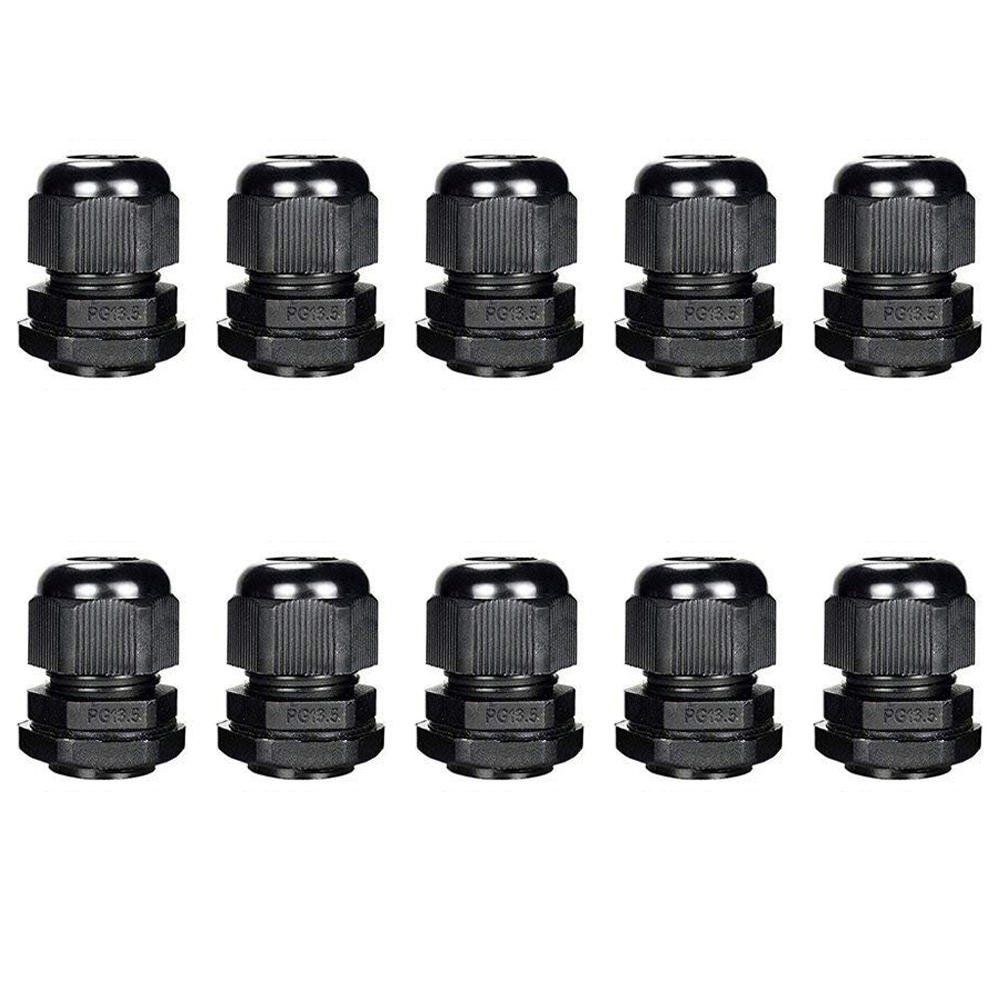 10 piezas prensaestopas de Nylon Kit impermeable I... – Grandado