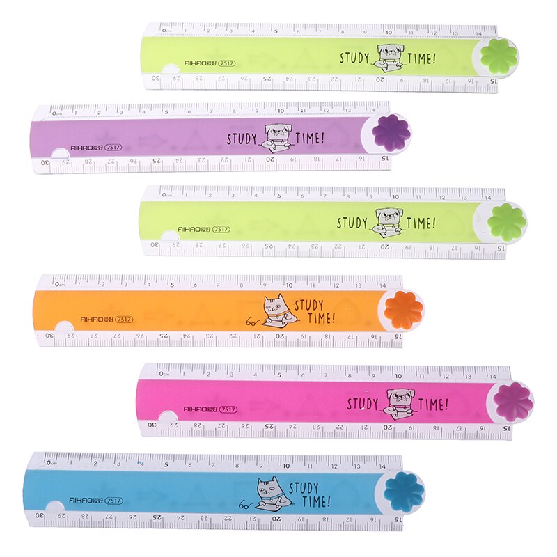 30CMMultifunction DIY Drawing Rulers Cute Kawaii S... – Vicedeal