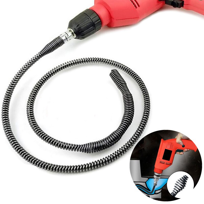 2m Bathroom Flexible Spring Pipe Dredging Tool Ben... – Vicedeal