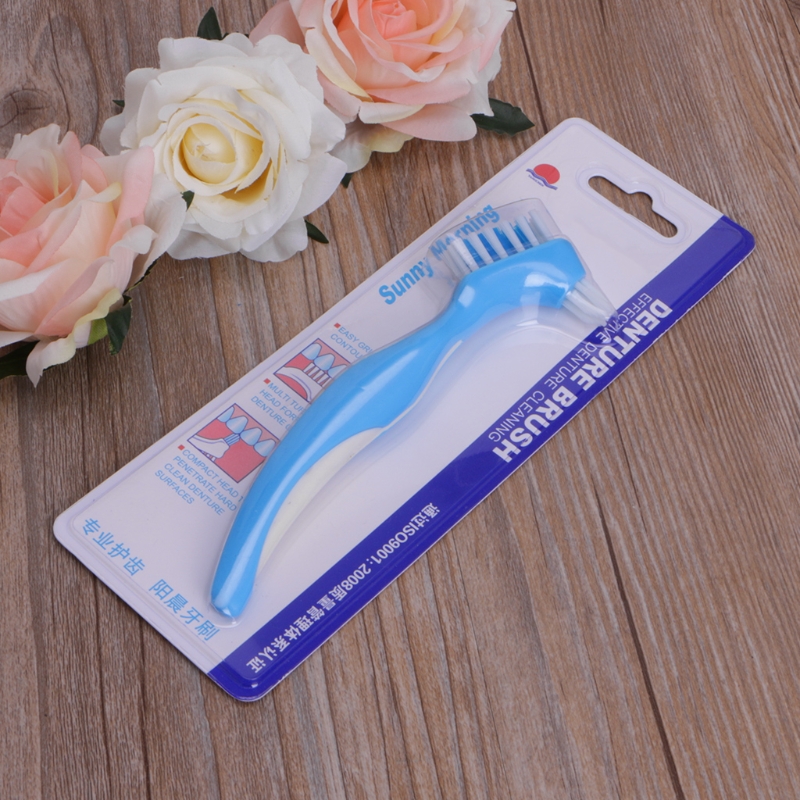 1Pc Y-Shape Toothbrush Dedicated Denture Double Br... – Vicedeal