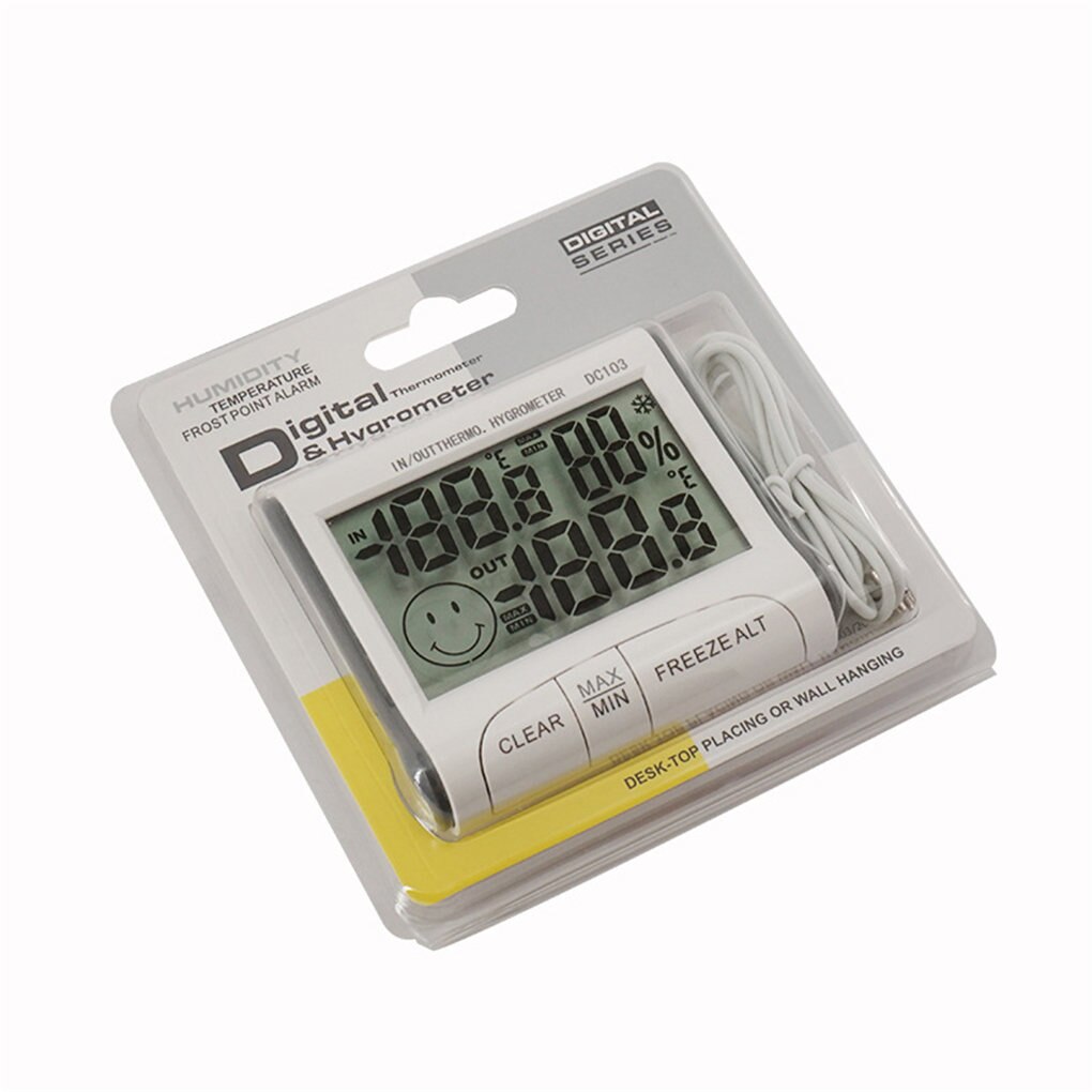 Digital Hygrometer LCD Display Accurate Thermomete... – Grandado