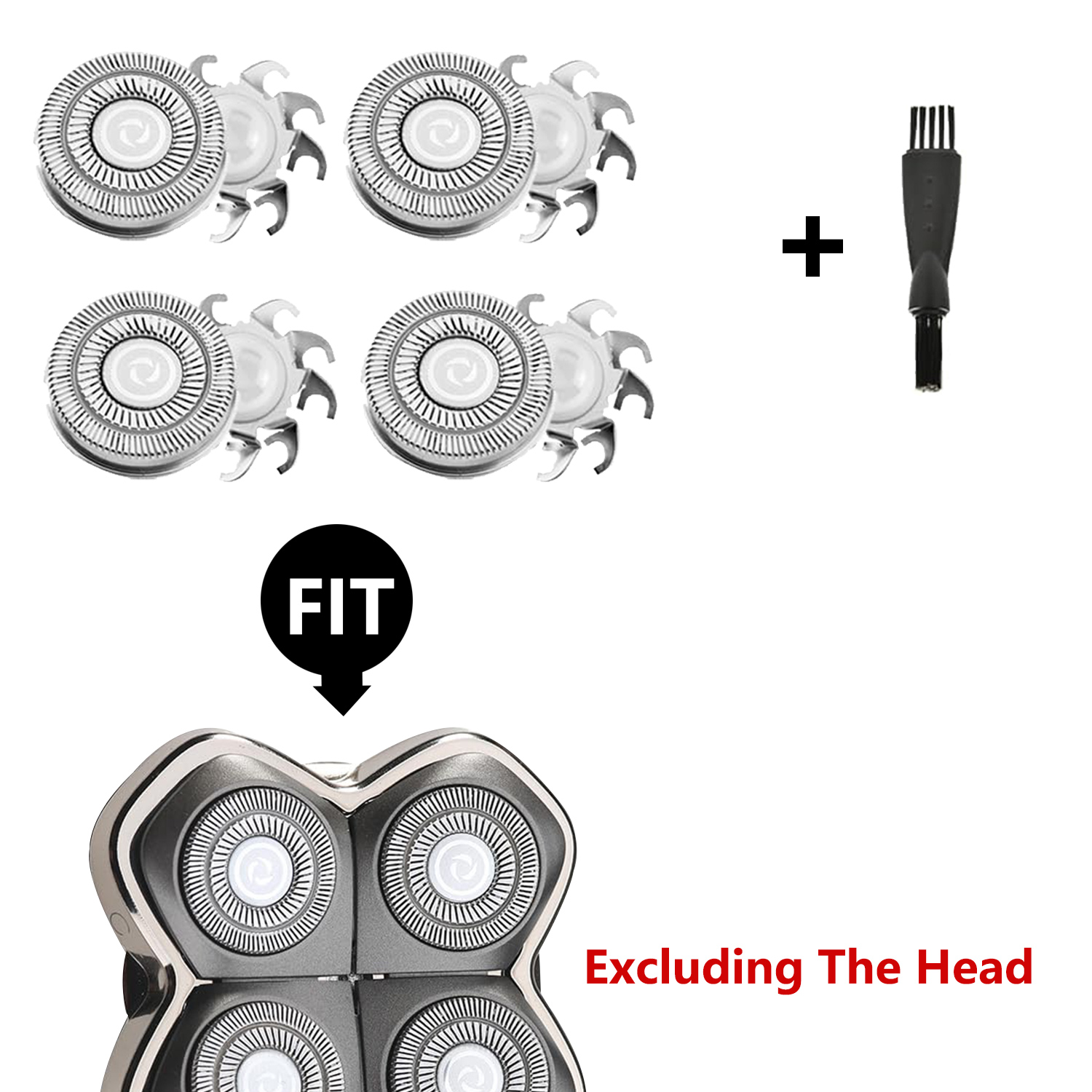 Shaver Head Replacement Blade ,Compatible Skull Sh... – Grandado