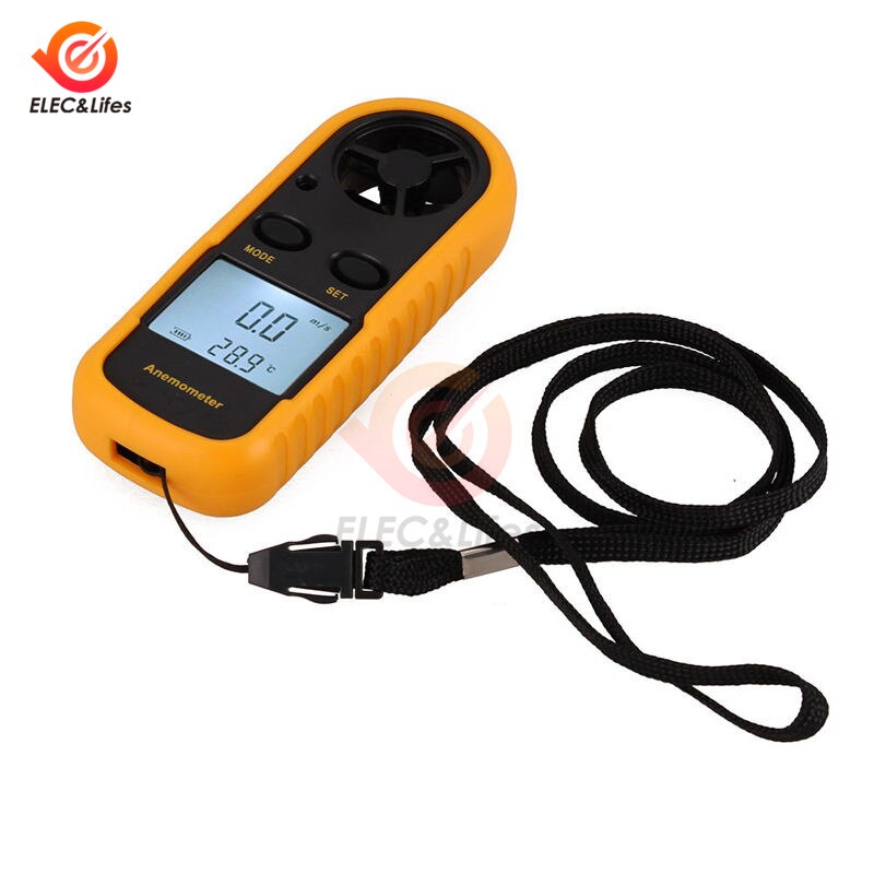 GM816 Digital Anemometer Protable Anemometro Therm... – Grandado