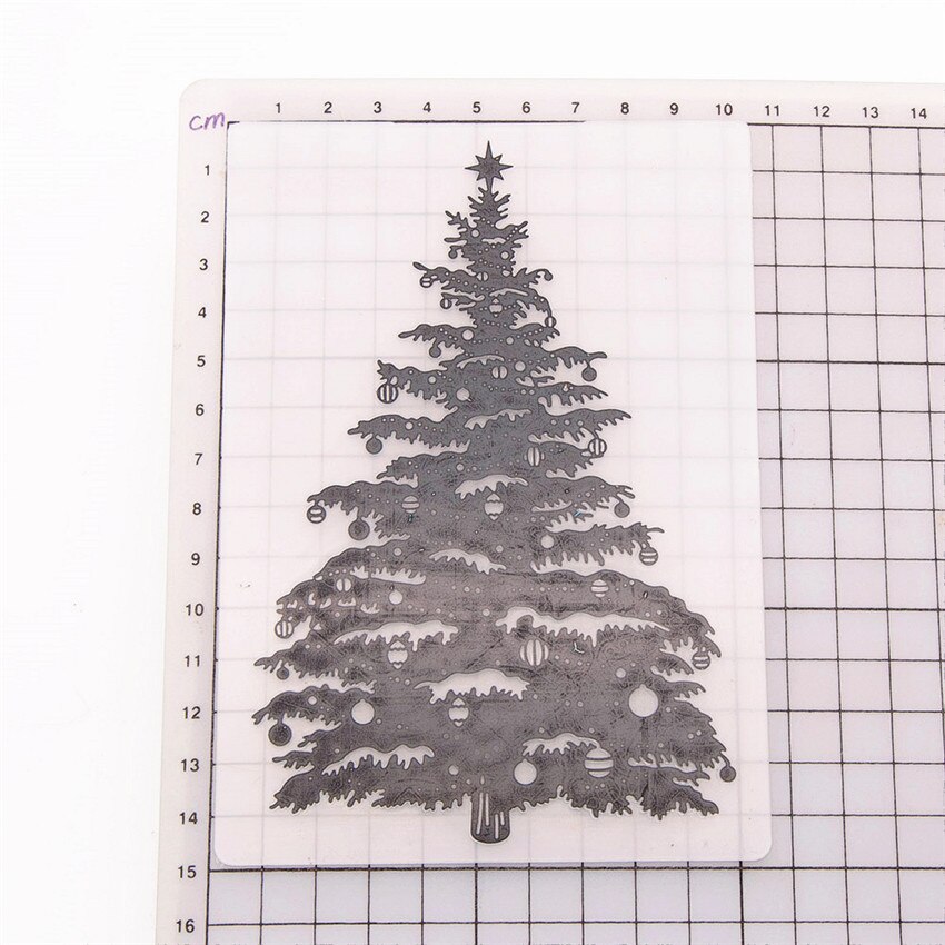 10.5*14.8CM Easter Tree Plastic Pine Template Craf... – Grandado