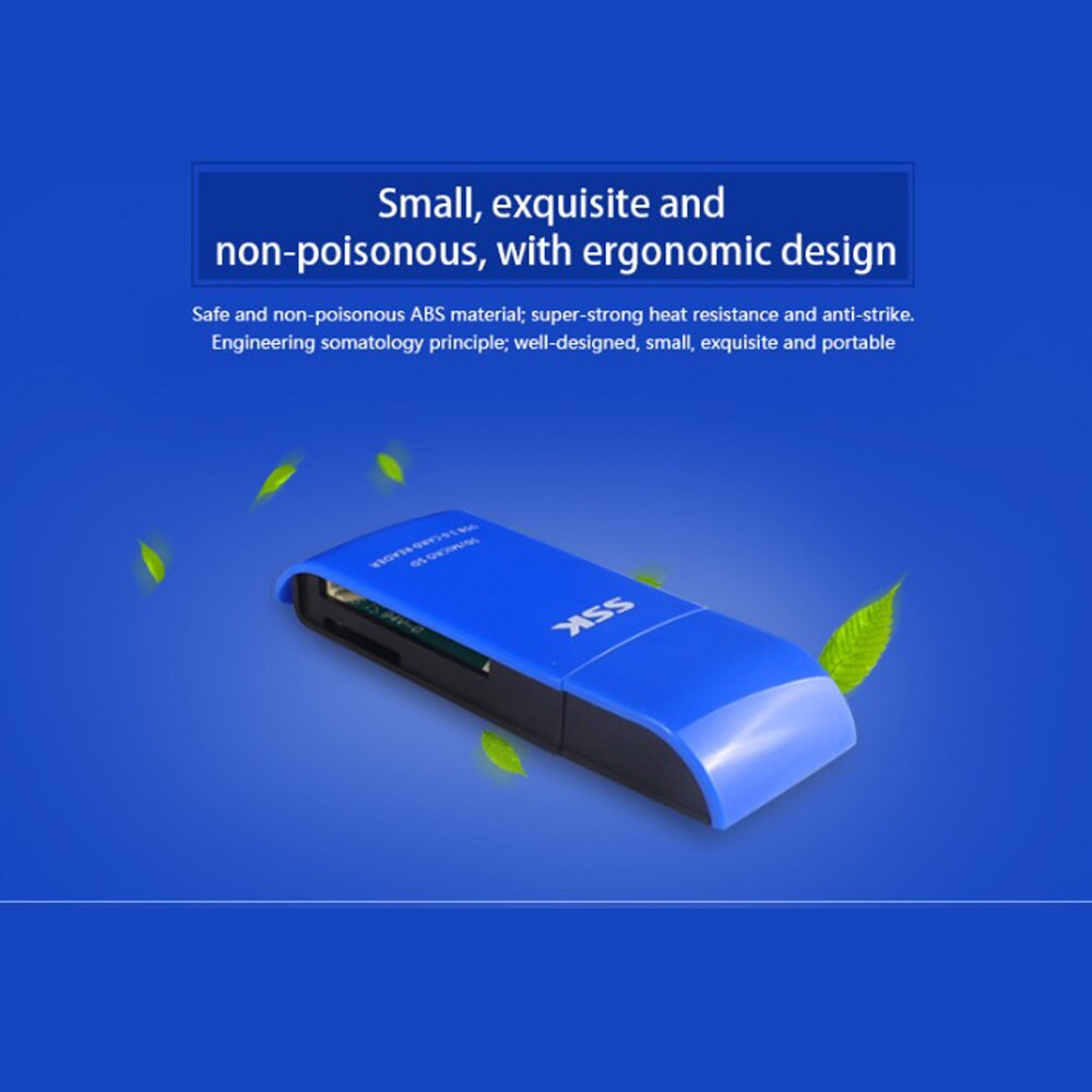 SSK USB 3.0 2 in 1 Card Reader High Speed USB 3.0 ... – Grandado
