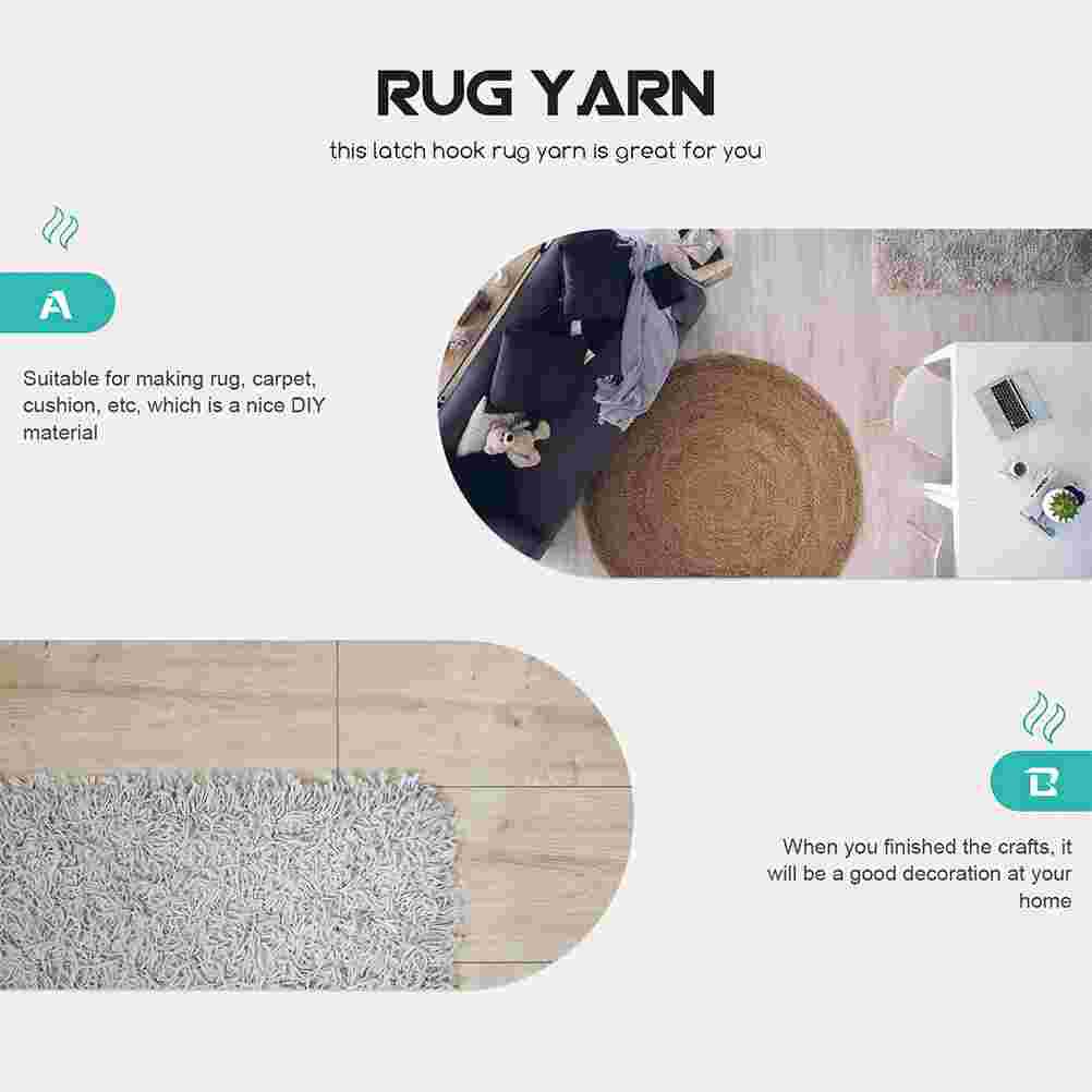 20 Rolls of Practical Hook Wool Yarn DIY Hook Yarn... – Grandado