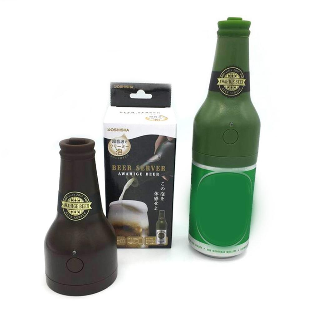 Ultrasonic Beer Foamer Bottle Shape Foam Maker Por... – Grandado