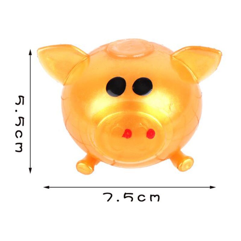 Stress Decor Pig Leuke Anti Stress Splat Water Var... – Grandado