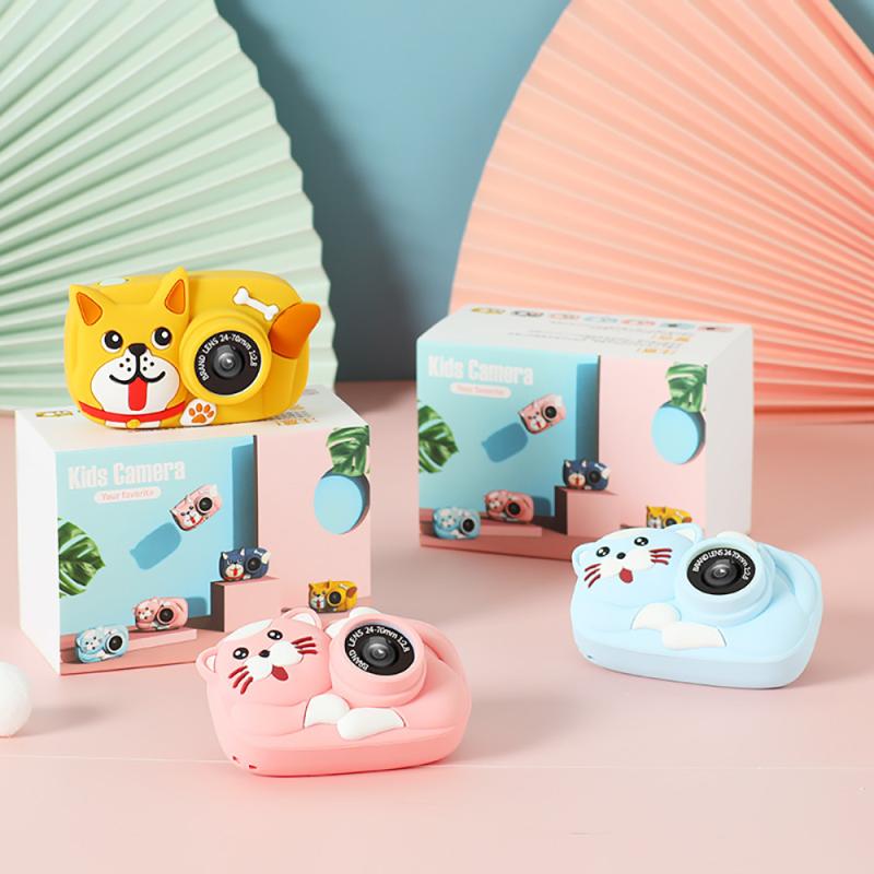 Children's Camera Cute Toy Cat Mini Digital Camera... – Vicedeal