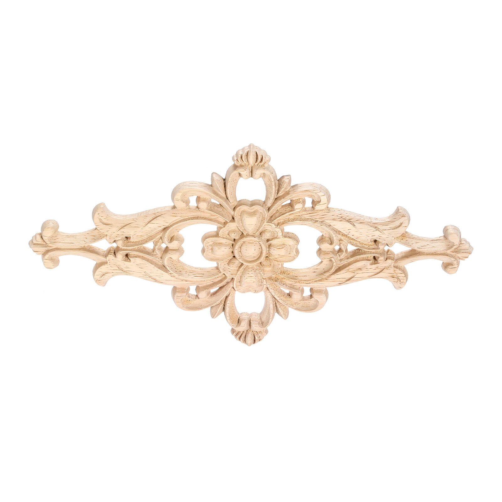 1 pc Retro Wood Carving Decal flower Wooden Carved... – Grandado