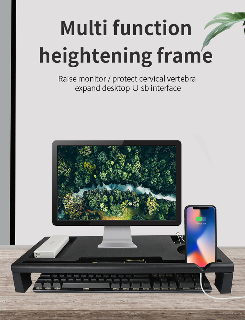 Computer Monitor Stand Display Verhooging Beugel M... – Grandado