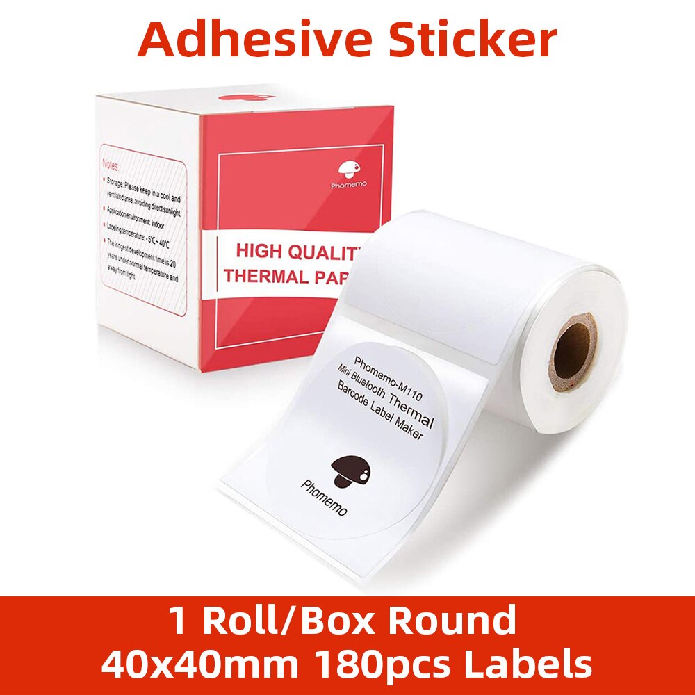 Business Label Sticker Self-Adhesive Thermal Paper... – Grandado