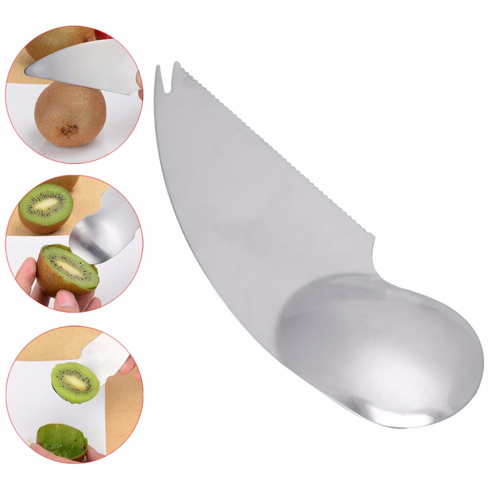 Stainless Steel Fruit Dig Spoon Knife Kiwi Peelers... – Vicedeal