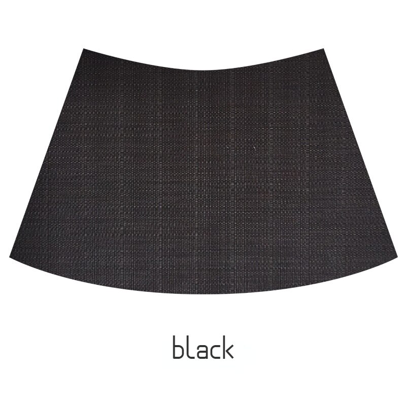 Fan-shaped PVC Placemat Sector Placemat for Round ... – Grandado