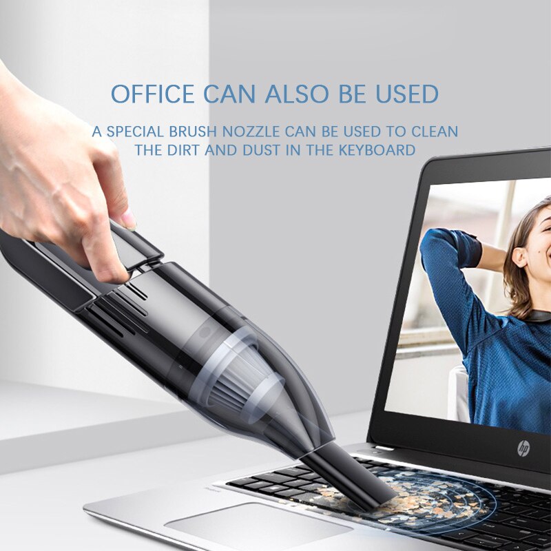 12V 120W 6000Pa Powerful Cyclone Suction Car Vacuu... – Vicedeal