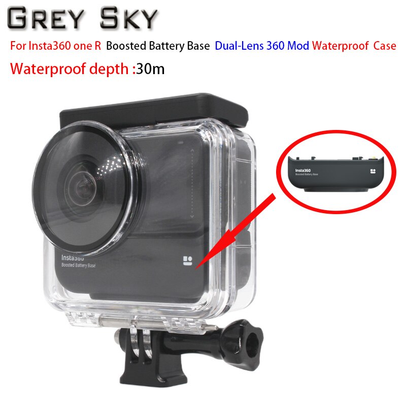 For Insta360 ONE R Dive Case Boosted Battery Base ... – Grandado