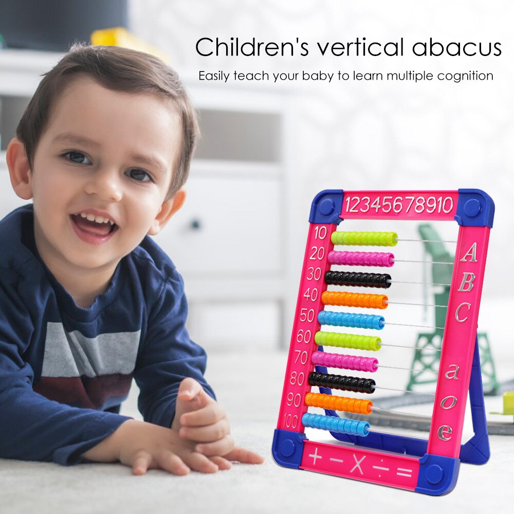 Plastic Abacus Toy With Beads Digital Arithmetic M... – Vicedeal