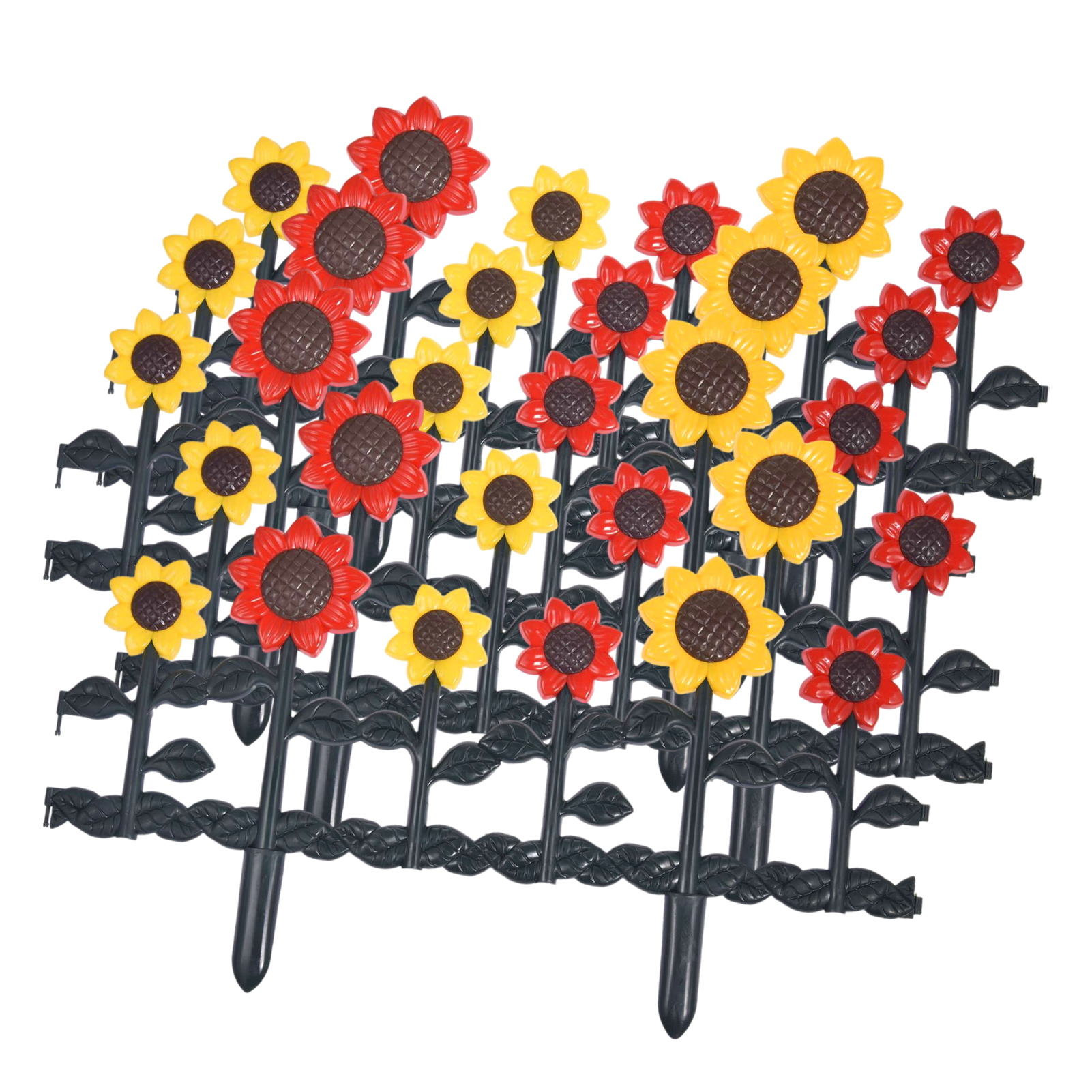 5PCS DIY Garden Picket Barrier Colorful Sunflower ... – Vicedeal