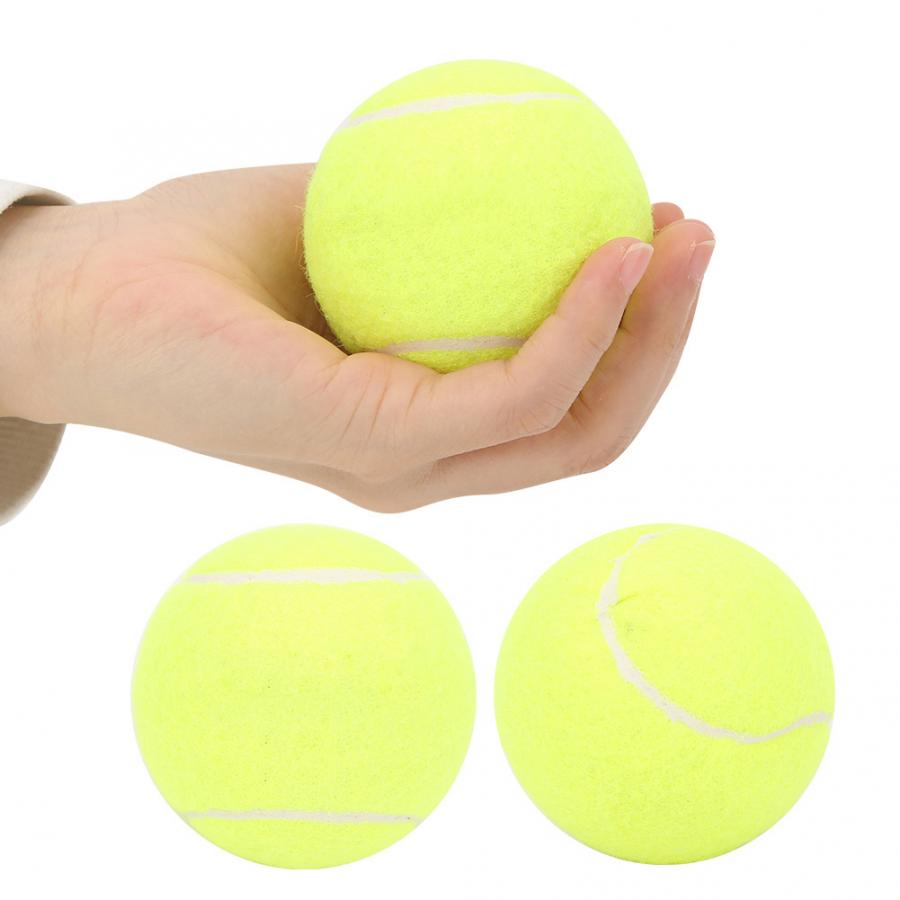 3PCS Tennis Balls Rubber Tennis Ball High Resilien... – Grandado