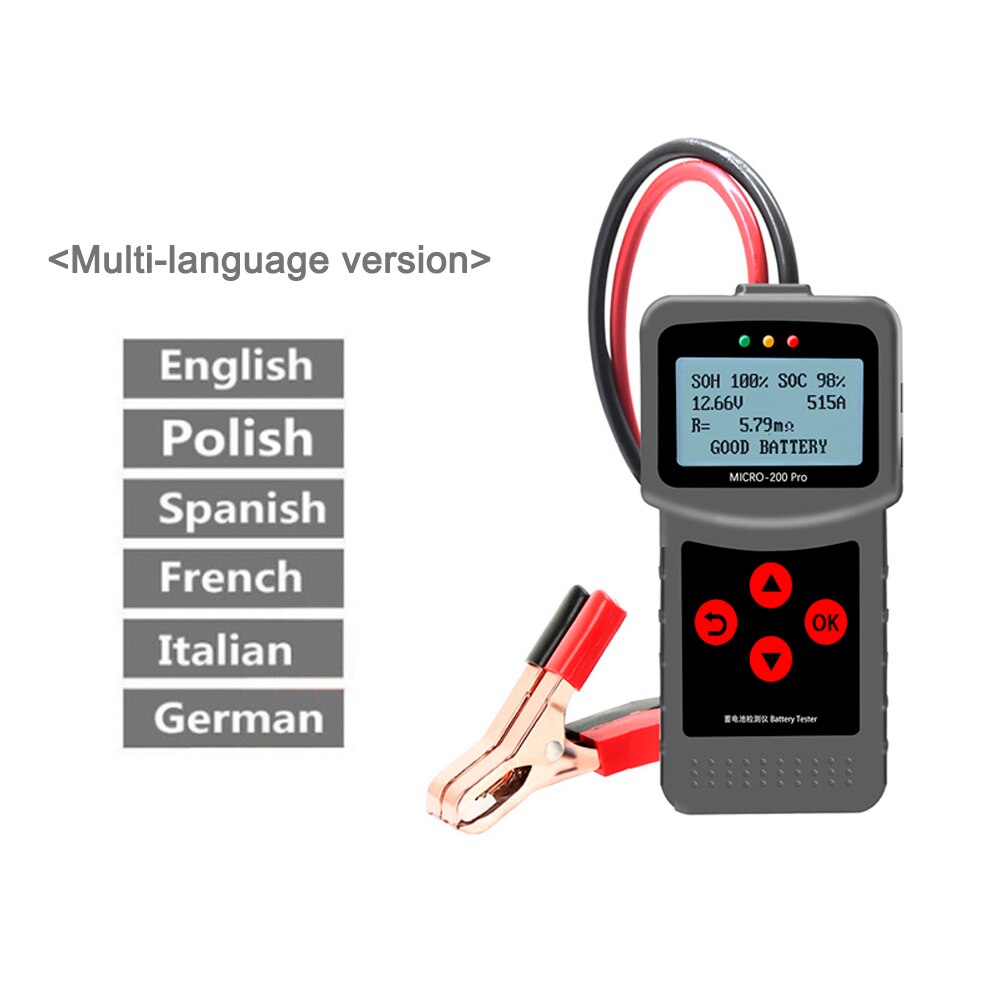 Micro -200 pro 12v 24v kapacitet digital bil belas... – Grandado