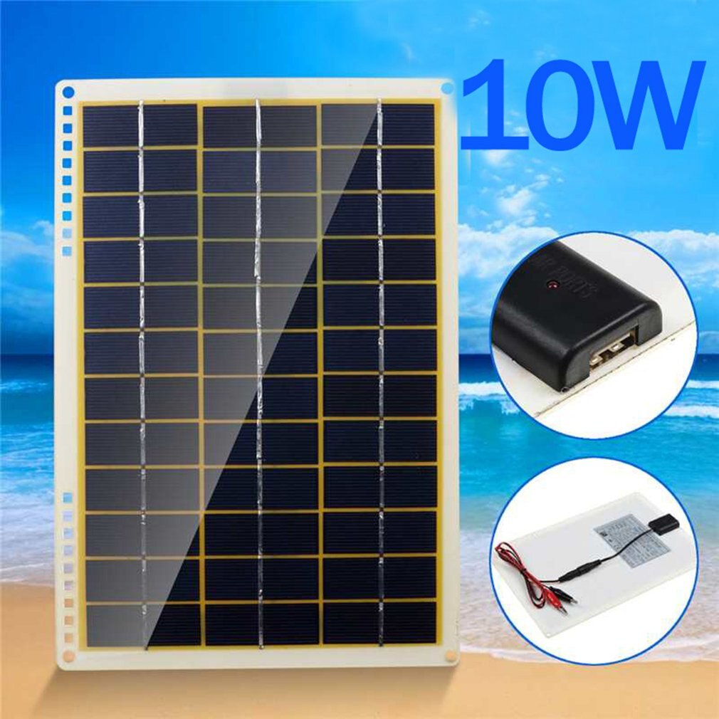 10W solar panel Sunpower outdoor multi-purpose eme... – Grandado