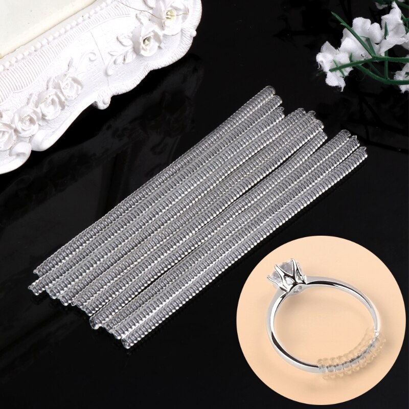 12 Pcs Ring Size Adjuster Insert Guard Tightener R... – Grandado