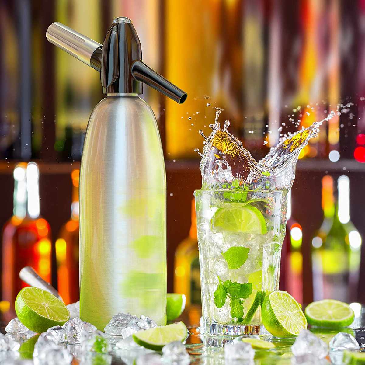 Draagbare 1L Soda Maker Koude Drank Koolzuurhouden... – Grandado