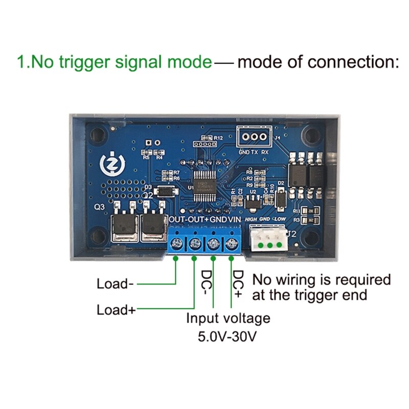 5-30V MOS Switch Trigger Cycle Time Delay Module 0... – Grandado