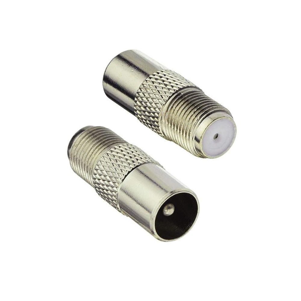 2pcs F Type to TV IEC 90 Degree Male Plug & Female... – Grandado