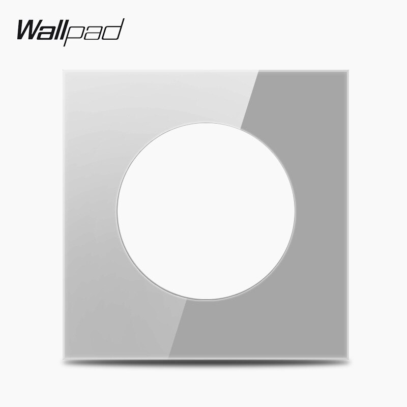 L6 DIY Grey Single Glass Panel Plate For Switch So... – Grandado