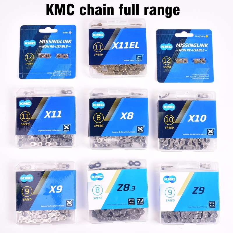 Kmc x11.93 x11el x10sl x10.93 cykelkedja 116l 11 ... – Vicedeal