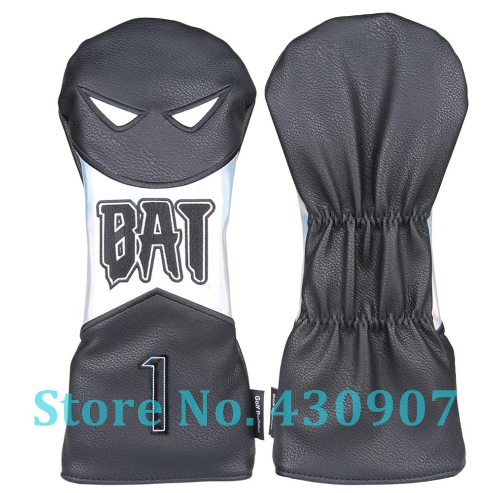3pcs Black PU with BAT & 135 Embroidery Golf Club ... – Grandado