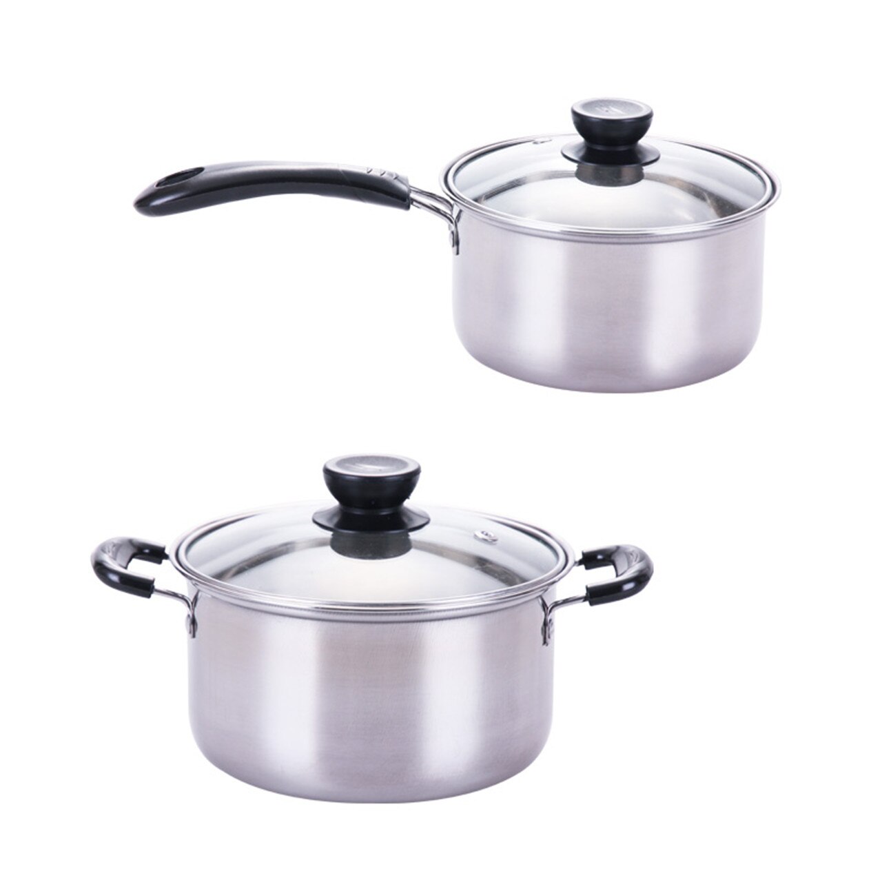 Stainless Steel Pot Double Handle Soup Pot Nonmagn... – Grandado
