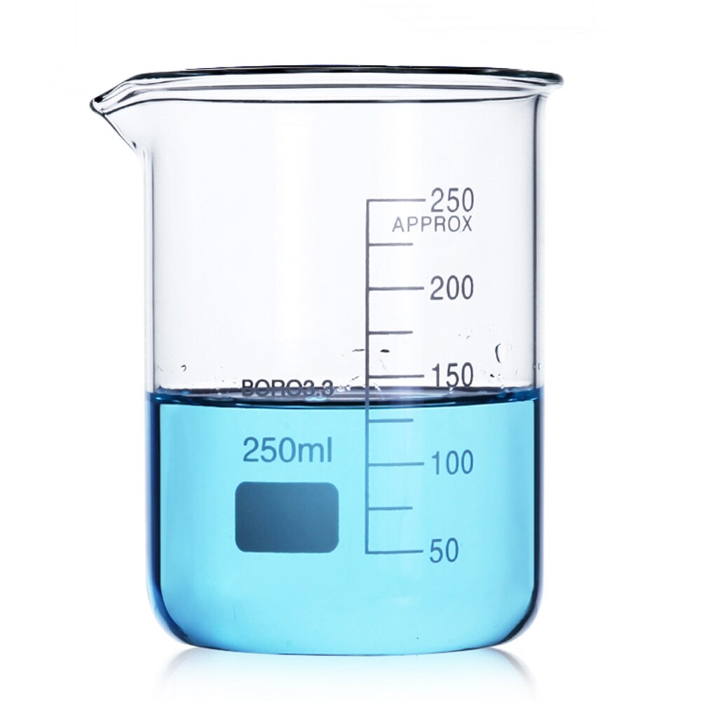 5ml-1000ml Low type Beaker flask Chemistry Laborat... – Vicedeal
