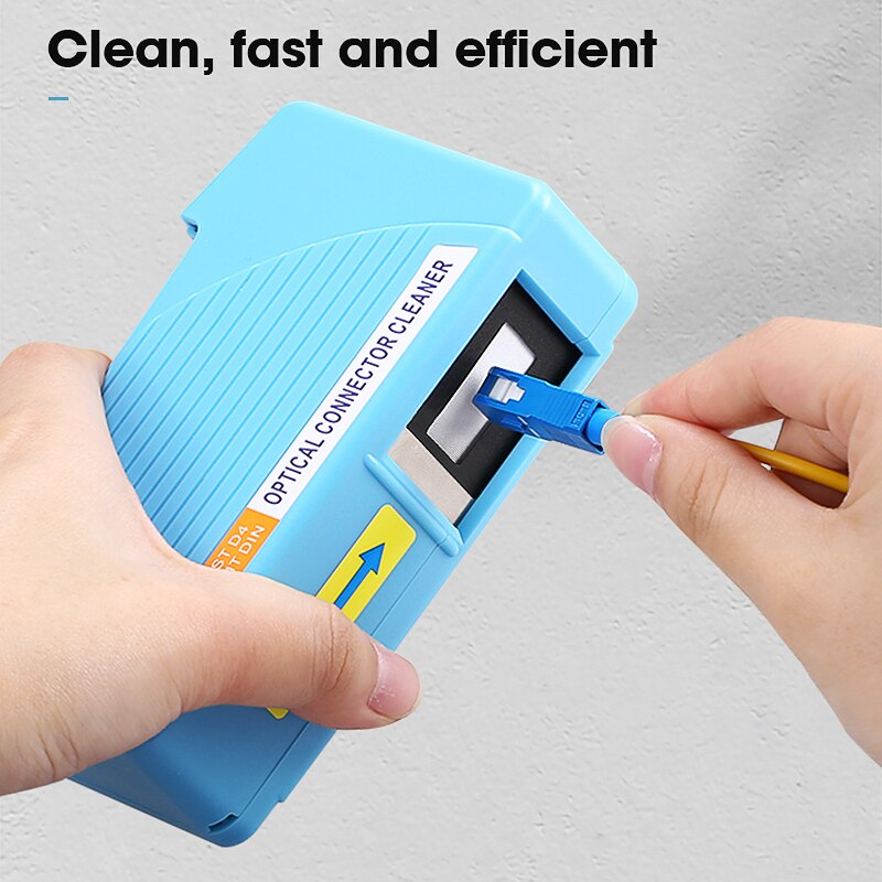 Fiber end face cleaning box fiber wiping tool pigt... – Vicedeal